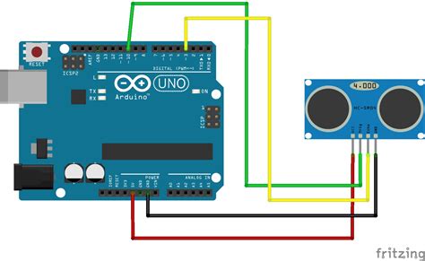 Deteksi Jarak Menggunakan Sensor Ultrasonik Sr 04f Berbasis Arduino