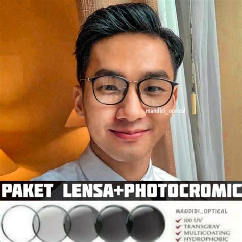 Jual Frame Kacamata Pria Wanita Paket Frame Lensa Kacamata Photocromic Kacamata Minus