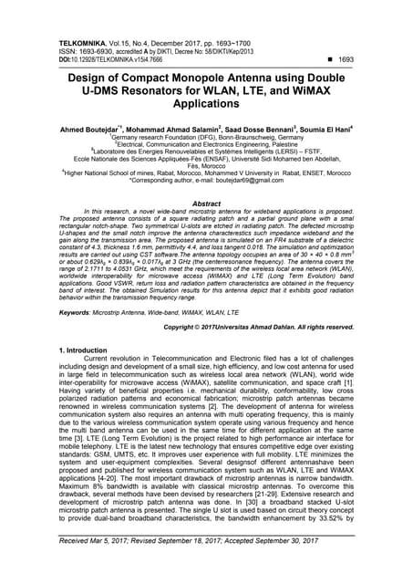 Miniaturization Of Resonator Based On Moore Fractal Pdf