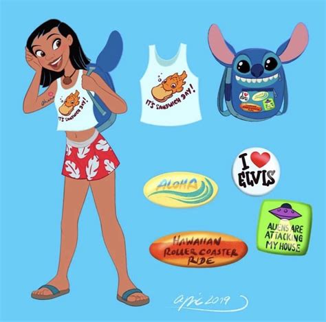 Pin By Brianne Folden On Disney Lilo And Stitch Disney Princess Art