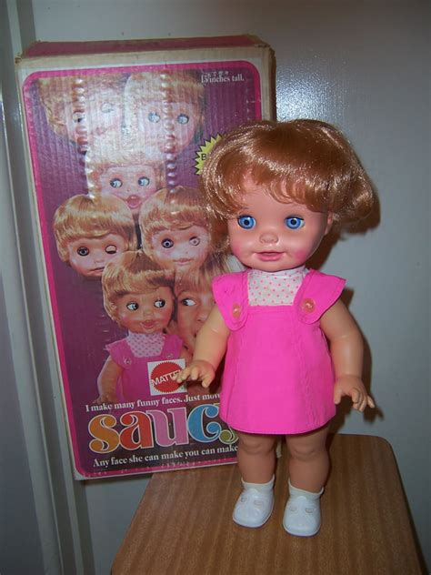 Mattel Saucy Funny Expressions Doll Original Box Dollysisters Down