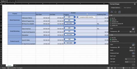 How To Create A Project Roadmap In Excel