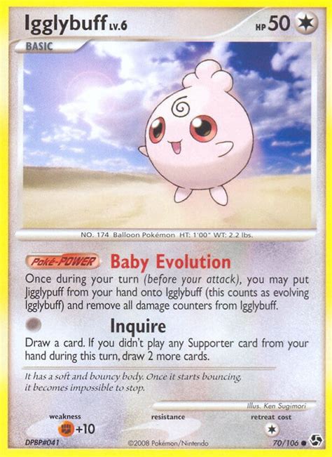 Igglybuff Great Encounters Pokemon