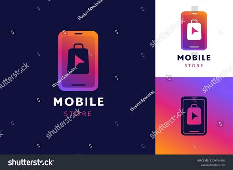 Application Development Logo Vector Isometric Illustrations Stock Vector Royalty Free