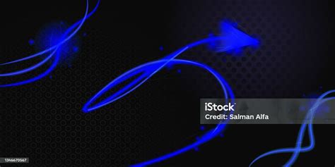 역동적인 겹치는 레이어와 라이트 장식이 있는 모던 다크 블루 메탈릭 3d 배경 0명에 대한 스톡 벡터 아트 및 기타 이미지 0명 3차원 형태 강단 Istock