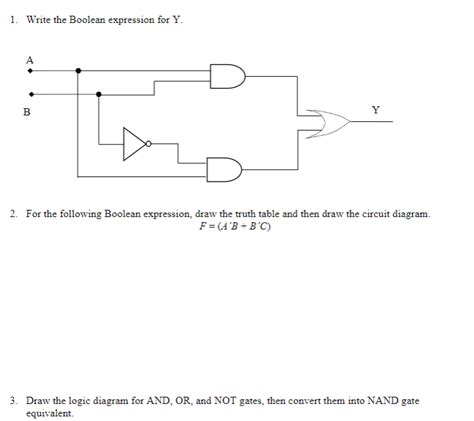 Solved I Need Help With Question 3 ﻿pleasewrite The Boolean