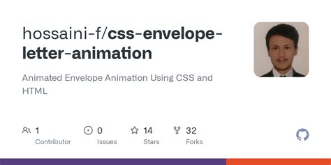 GitHub Hossaini F Css Envelope Letter Animation Animated Envelope