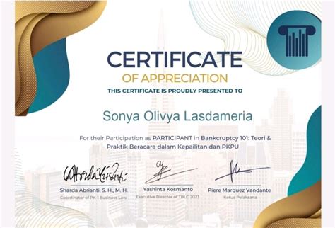 Sonya Olivya Lasdameria On Linkedin Business Community Law Webinar University