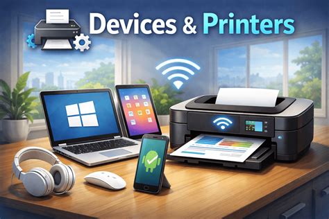 Devices And Printers How To Manage Printers In Windows