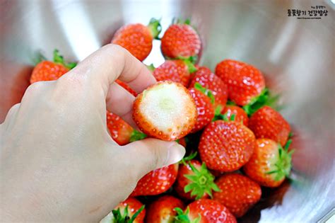 딸기잼 만들기 딸기쨈 실패없이 만드는법 네이버 블로그