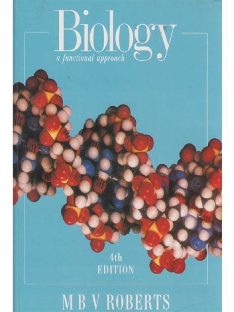 Biology A Functional Approach Mbv Roberts Pdf