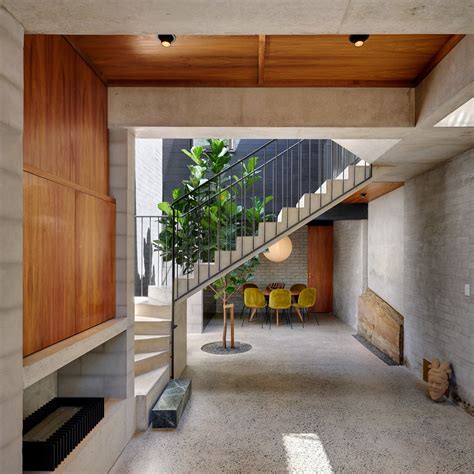 A Tree Grows Up The Lightwell That Australian Studio Welsh Major Has