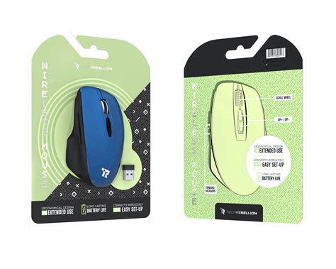 Wireless Mouse Packaging Design Behance
