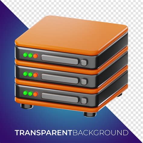 Premium Psd Premium Cloud Server Database Storage Icon 3d Rendering On Isolated Background