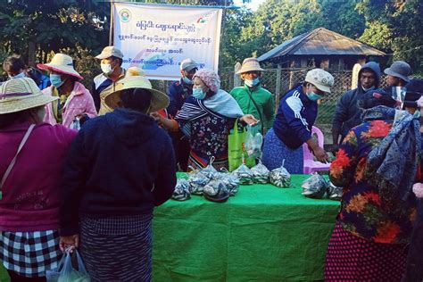 ရွှေကူမြို့နယ်၌ ကိုဗစ် ၁၉ ဖြစ်ပွားနေစဉ်ကာလအတွင်း ကျန်းမာရေးအတွက် အထောက်အကူဖြစ်စေရန် စံပြငါးစျေး