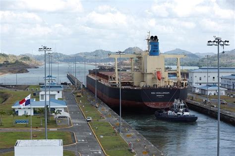 Historic Drought Hot Seas Slow Panama Canal Shipping The Straits Times