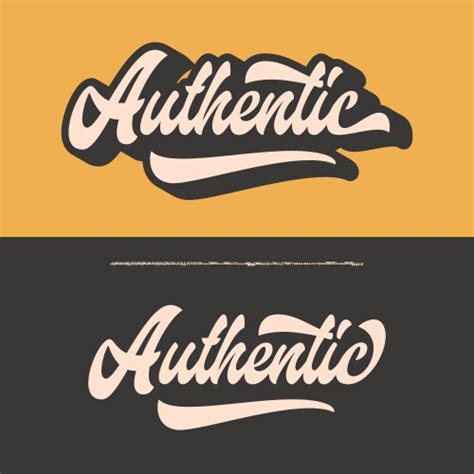 brush script font royalty free vector image vectorstock