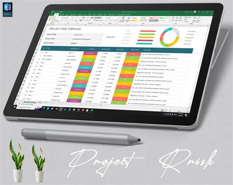 Download Project Risk Register Template Risk Management Plan Mitigation Tools
