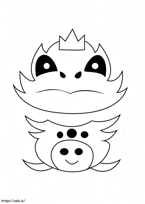 Final Froggit Undertale Coloring Page
