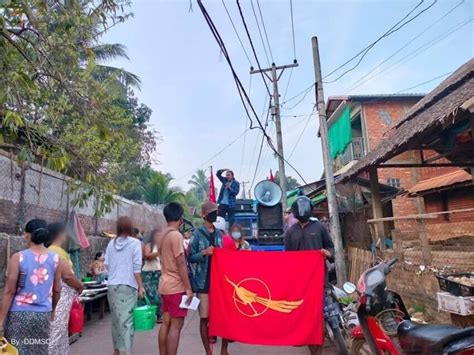 လောင်းလုံးမြို့နယ်တွင် စစ်အာဏာရှင် တော်လှန်ရေး လူထု ဟောပြောပွဲ ပြုလုပ် Khit Thit Media