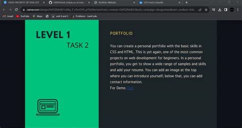 oasisinfobyte webdevelopment internship sherin sandra j