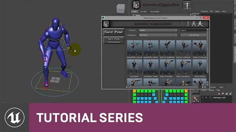 Art Using The Pose Editor 14 Tutorial Series Unreal Engine Youtube