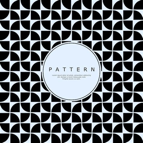 Premium Vector Abstract Geometric Pattern Design Template