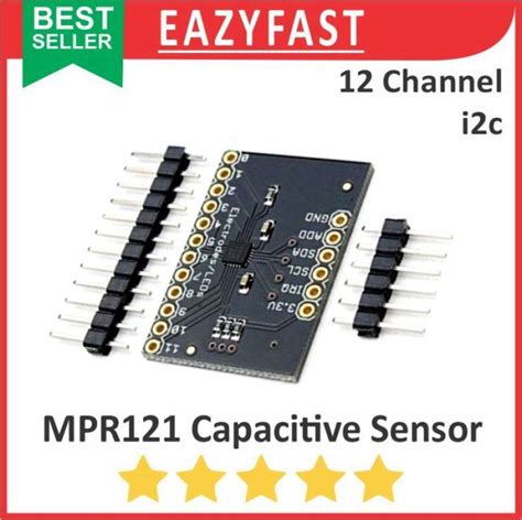 Jual Modul Sensor Sentuh Mpr121 12 Channel I2c Mpr 121 Keyboard