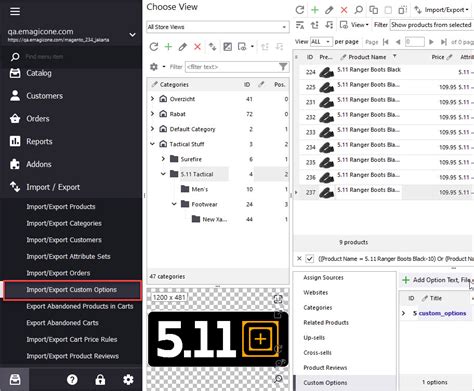 Magento Store Manager