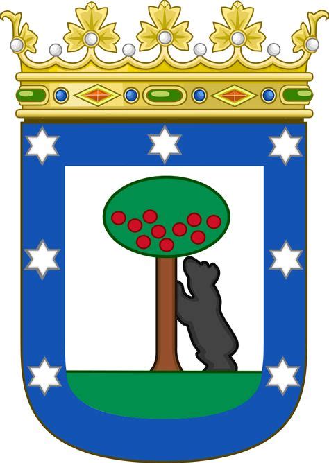 Coat Of Arms Of Madrid City Escudo De Madrid Wikipedia La