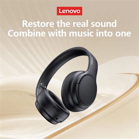 Lenovo TH20 Bluetooth 5 3 Powerful Bass Headphones HiFi Restore Sound JooJoobees