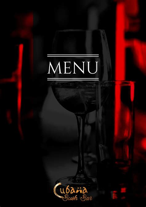 Menu Book Design For A High End Restaurant By Daniel Adeyemi At