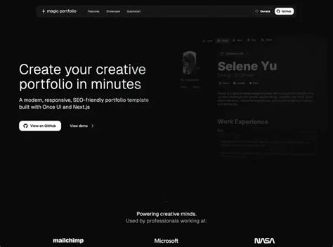 React Portfolio React Templates And Themes