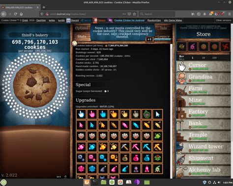 Cronerice Cookieclicker