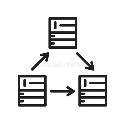 Server Icon Vector Sign And Symbol Isolated On White Background Stock Vector Illustration Of