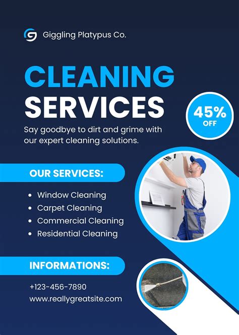 Cleaning Business Templates Cleaning Flyers Templates Customize