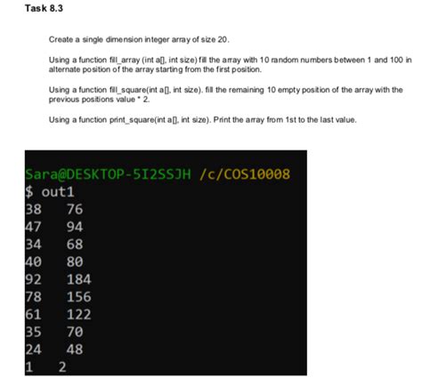 Solved When A Two Dimensional Array Is Passed As A Parameter Chegg Com