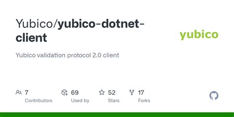 Github Yubicoyubico Dotnet Client Yubico Validation Protocol 20 Client