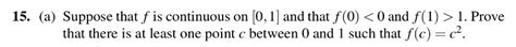 Solved A Suppose That F Is Continuous On And Chegg