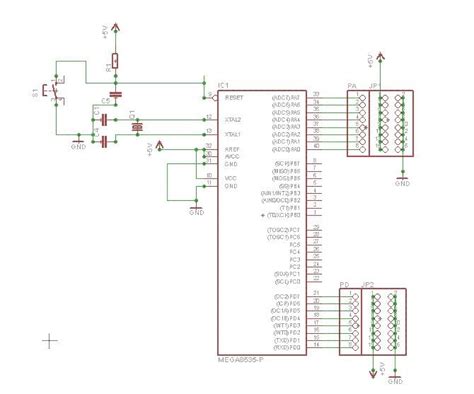Minimum Sistem Atmega 8535 Gudang Teknik