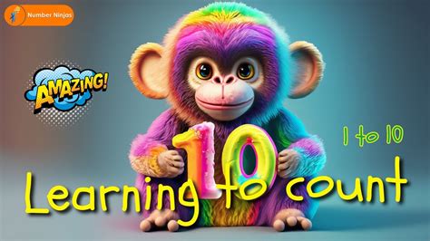 Learning To Count From 1 To 10 Learn Numbers We Love Counting YouTube