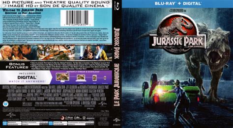 Jurassic Park Blu Ray Cover Dvdcovercom