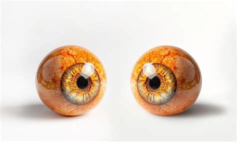 Bol Die De Iris Van Het Oog Vertegenwoordigt Ai Gegenereerd Afbeelding