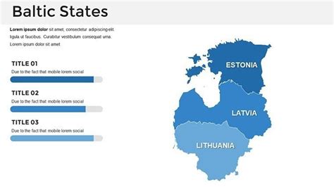 Baltic States Map Ppt 32 Pro Slides