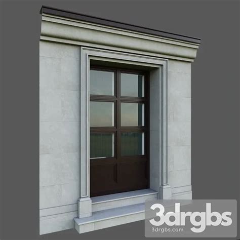 Classic Window Frames 3d Model Download 3dsky Decor Helper