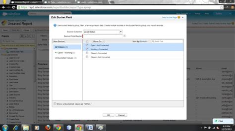 how to create bucket fields in your salesforce reports how to create