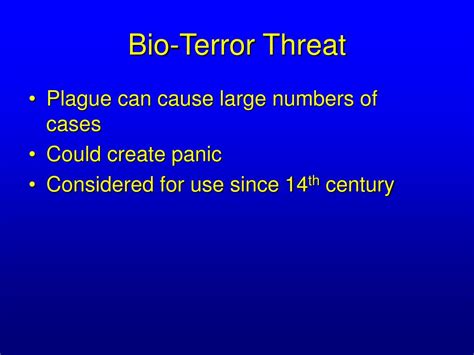 Ppt Bioterrorism Agents Plague Powerpoint Presentation Free Download Id 941542