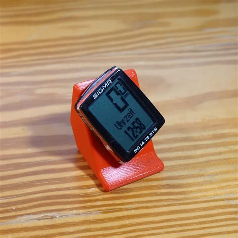 Desk Stand For Sigma Speedometer Freecad By Nueb Download Free Stl