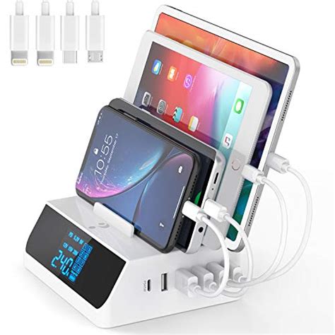 Buy Multiple Charging Station Dock W Port With Power Delivery Usb C And Quick Charge