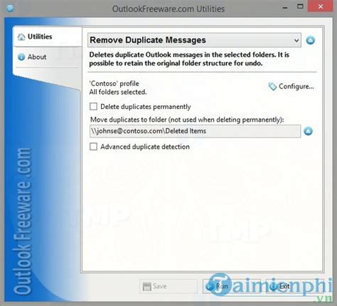 Download Remove Duplicate Messages for Outlook 4 21 0 Công cụ xóa t